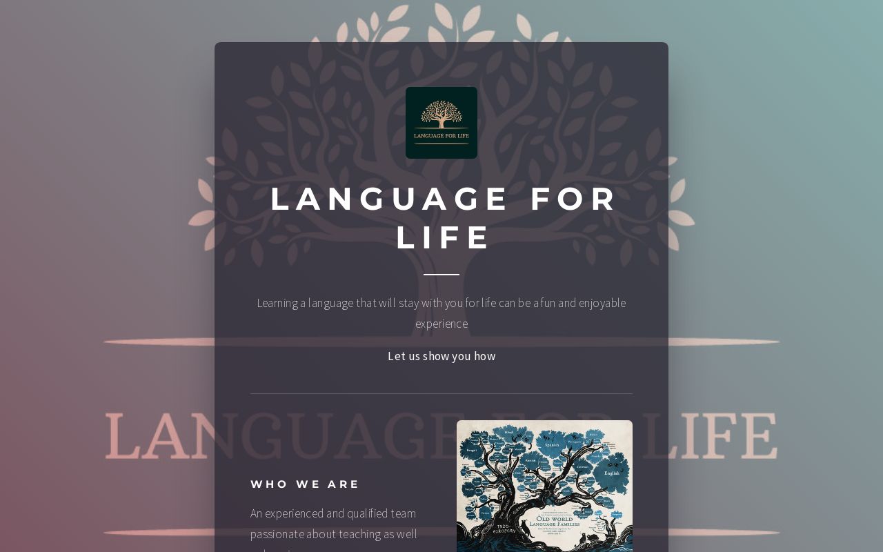 Language for Life